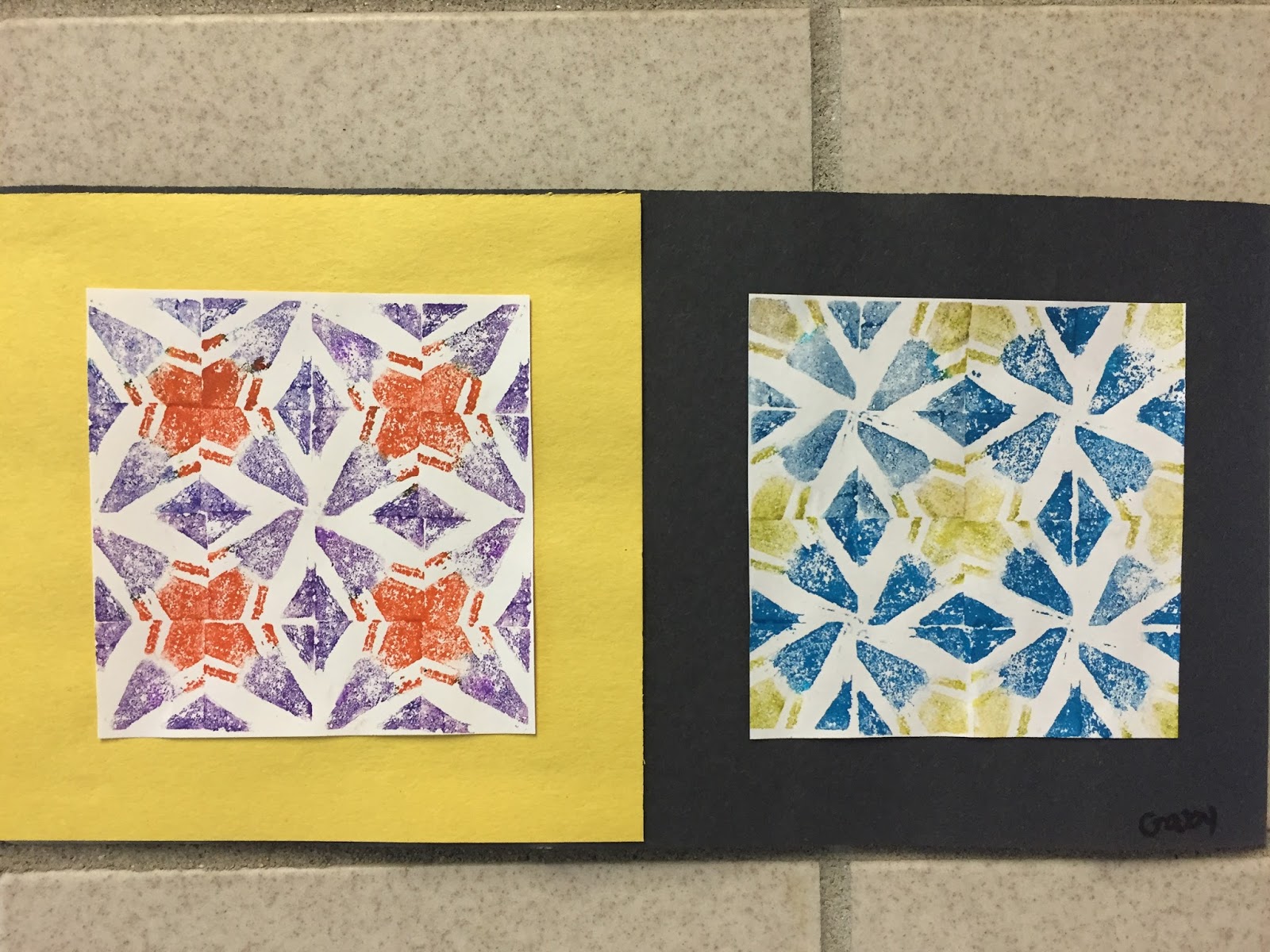 Mrs. O'Connell's Art Room: Rotation Prints