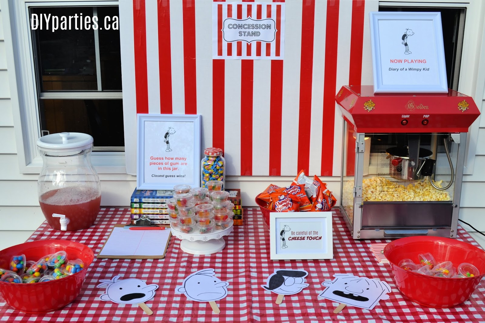 DIY Parties: How to Host a DIARY OF A WIMPY KID Movie Night