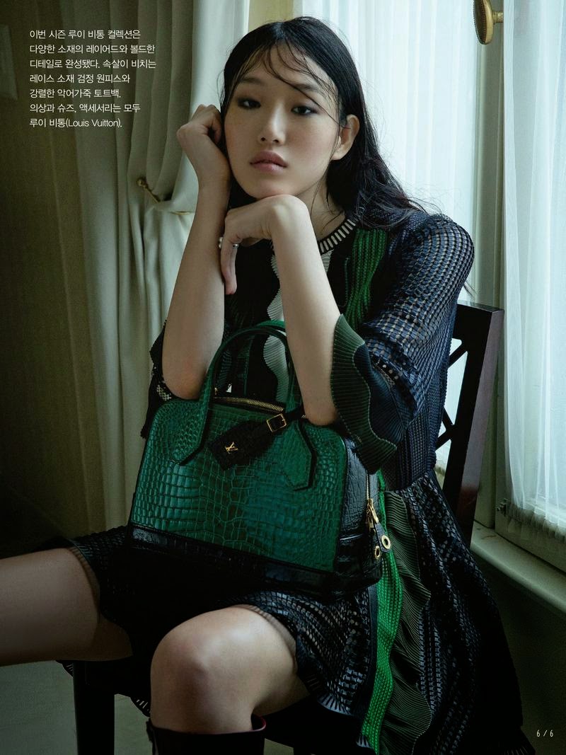ASIAN MODELS BLOG: EDITORIAL: Sora Choi in Vogue Korea, March 2015