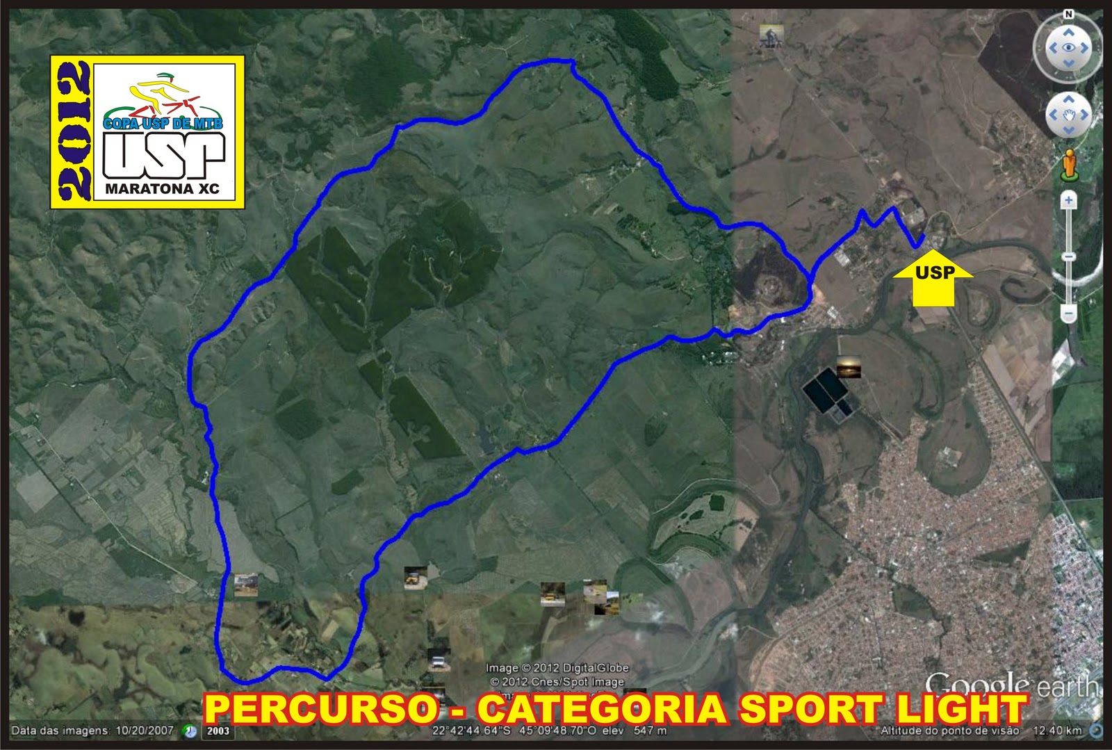 PEDAL ADVENTURE: Mapas de percurso e altimetria Desafio Campus I - Copa ...