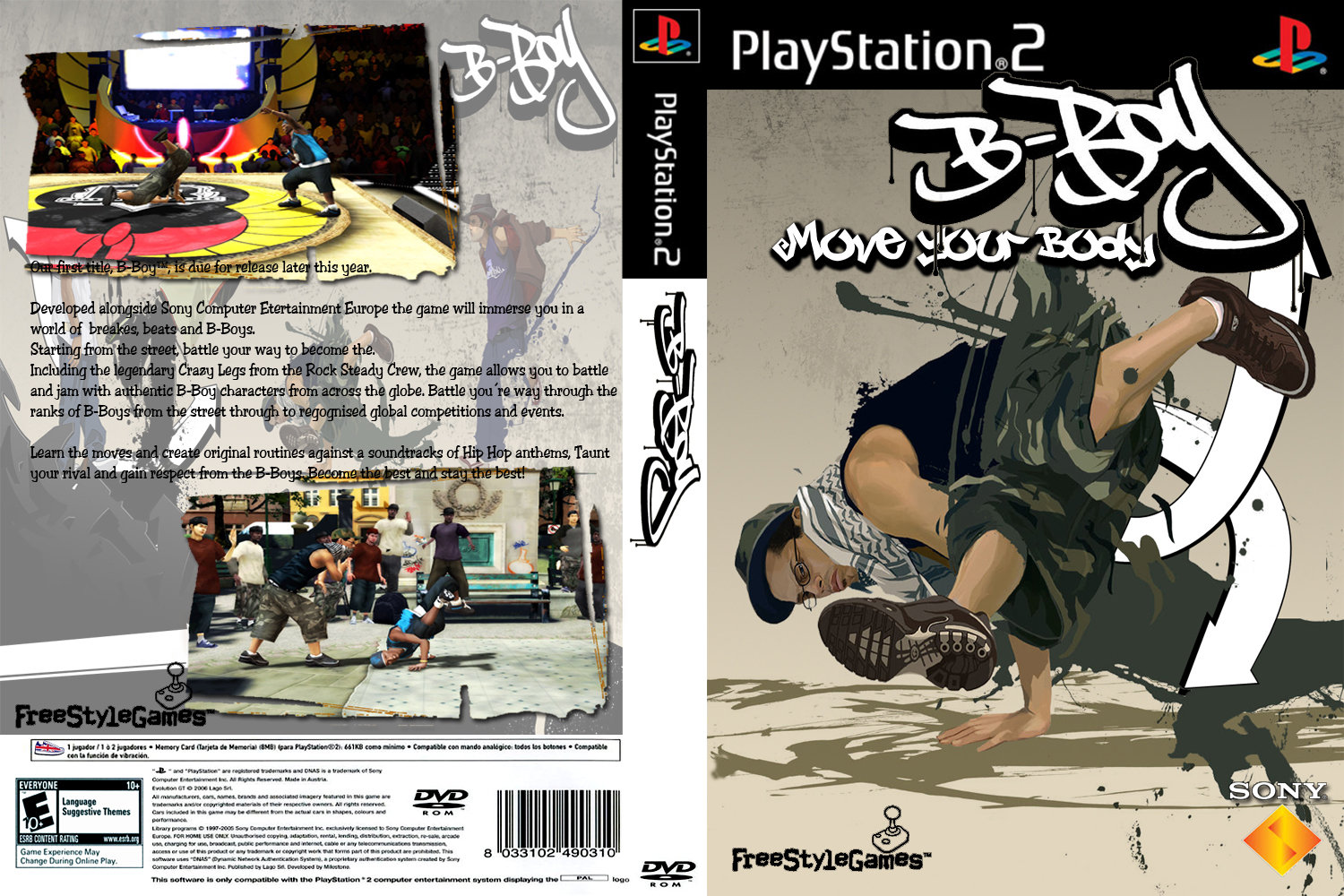 CAIU: COVERS DVDS PS2 (B) (109 capas)