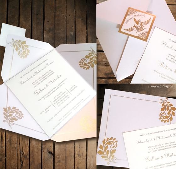 ZINIA JC : Navjote Invitation Card Designs By Zinia JC For The Parsi ...