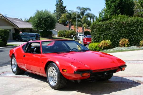 1971 De Tomaso Red Pantera - Classic Auto Restorations