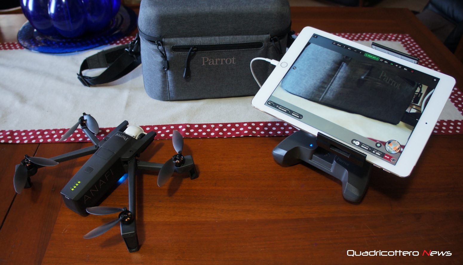 Parrot ANAFI: nuovo firmware con GPS lapse, Panorama 360 custom e altro ...