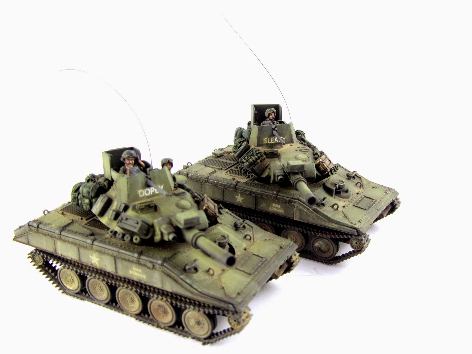 Troop of Shewe: The Historical Painting Service.: Vietnam - Sheridan M551