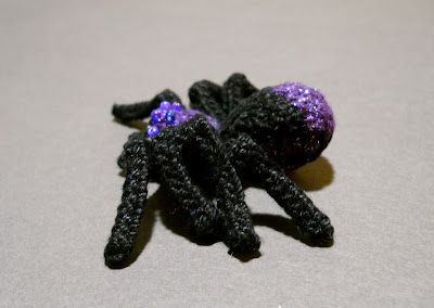 Rosemarsh Knits: Knit A Spooky, Sparkly Spider - Free Pattern
