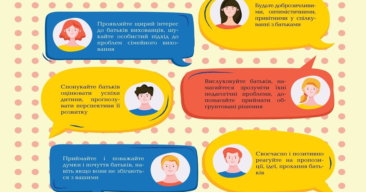 Блог вихователя Романенко Олени Юріївни 6 правил успішного спілкування