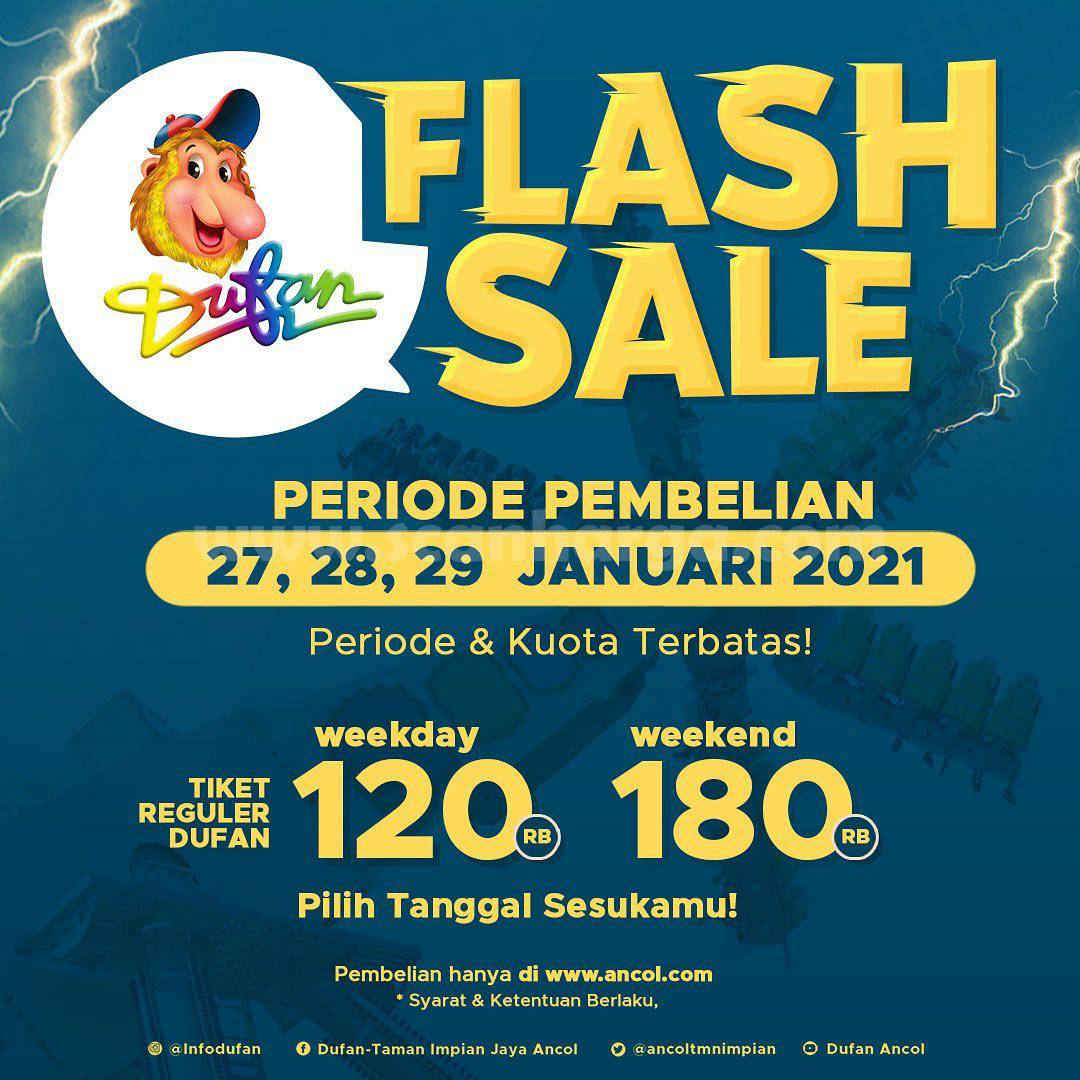PROMO DUFAN FLASH SALE! Harga Spesial Tiket Regular mulai Rp 120Rb / orang - scanharga