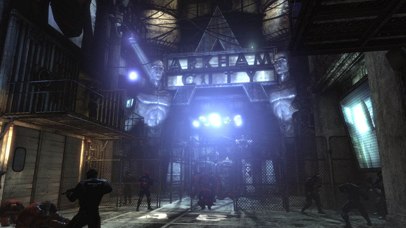 Paul Mader: Batman Arkham City Environments