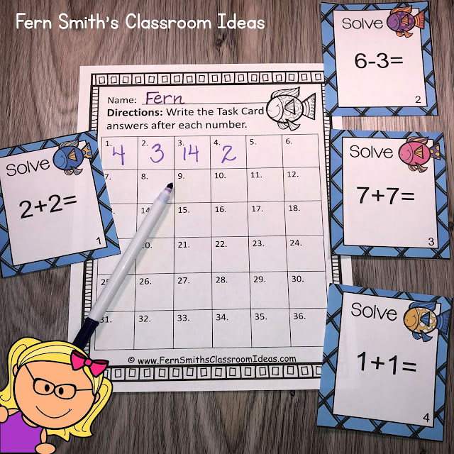 Do You Need Some Adorable Addition and Subtraction Task Cards to ...