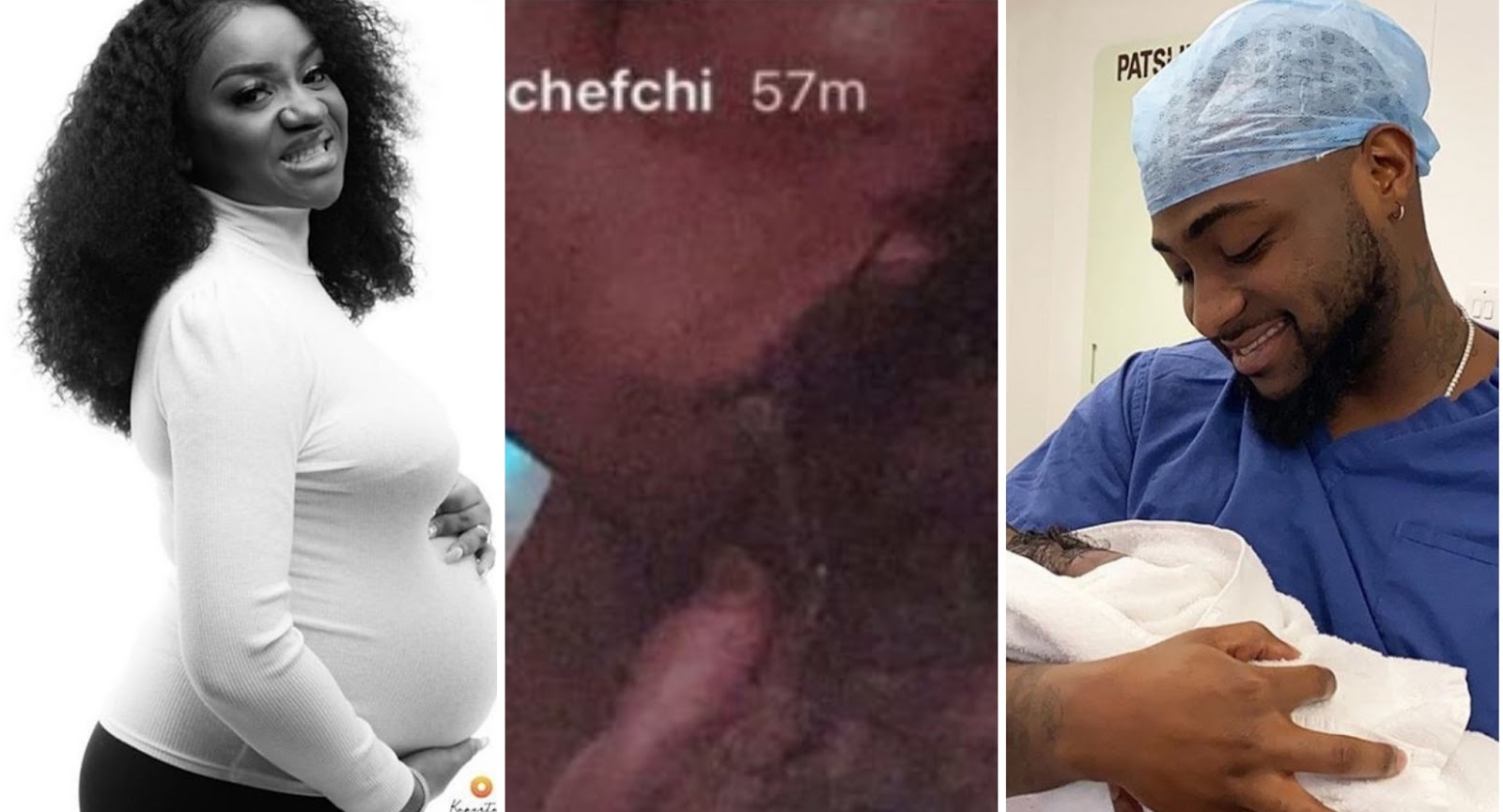 Davido’s Fiancee Chioma Shares First Photo Of Their Son, David Ifeanyi ...