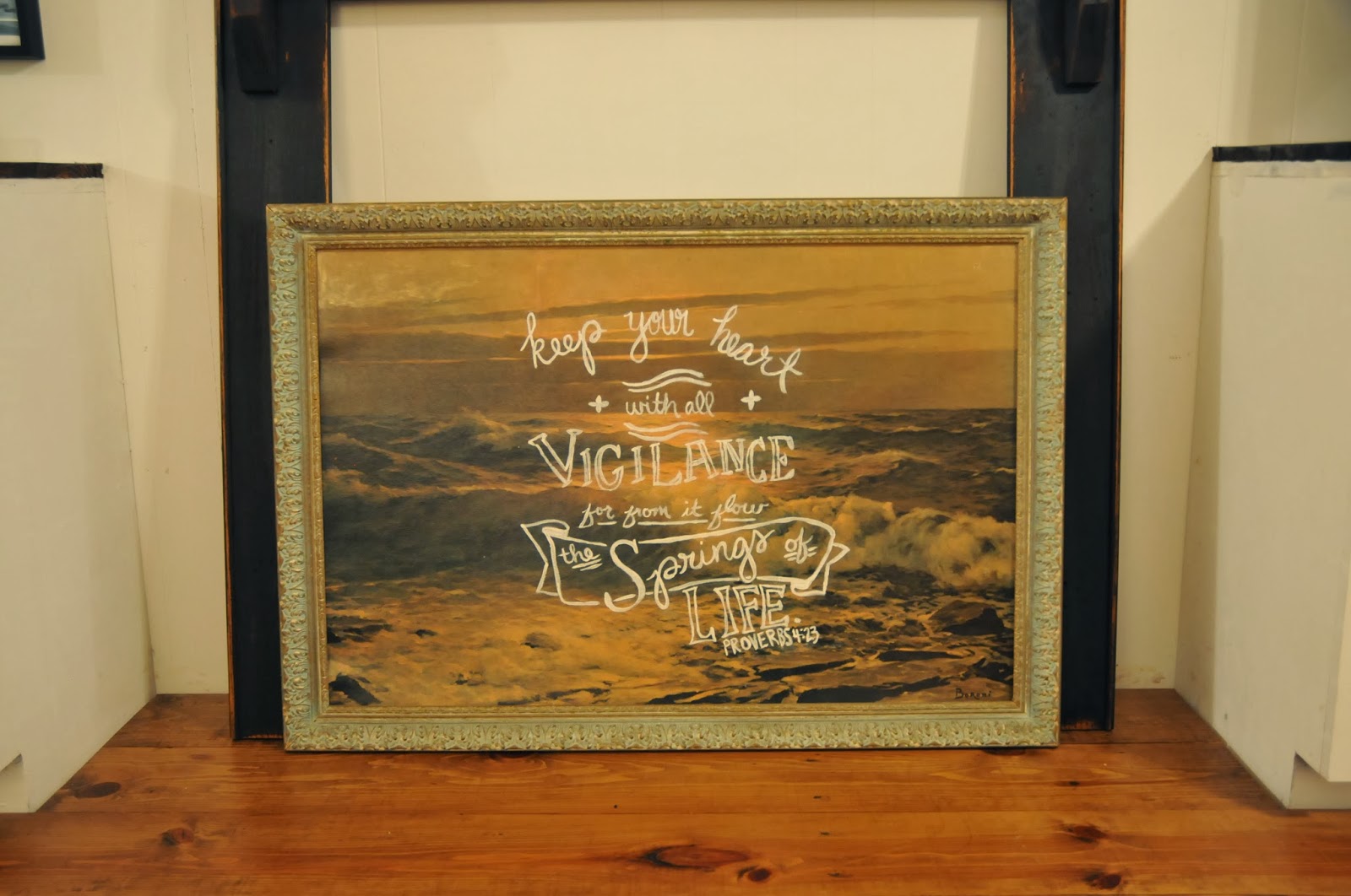 plum tree place: Thrift Store Painting Makeover