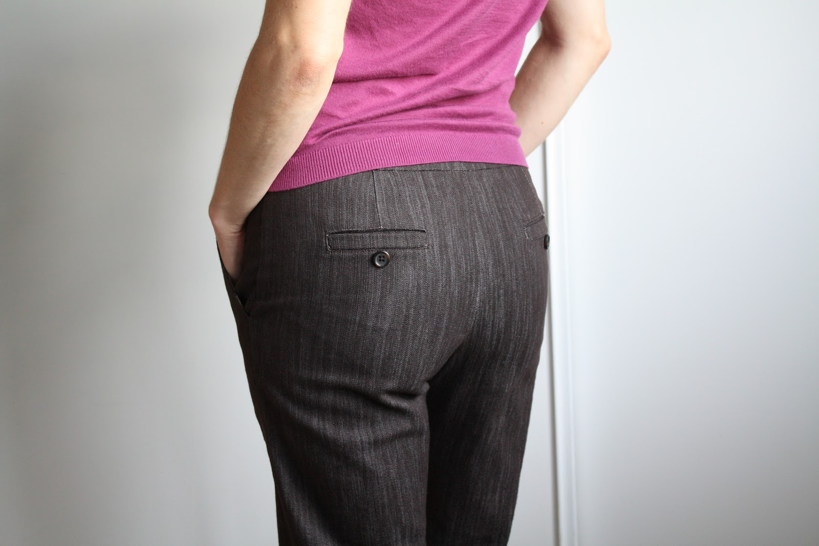 Nicole at Home: Faux pockets for the back side