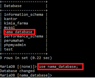 Cara Membuat Tabel dengan XAMPP di CMD - Belajar Mudah