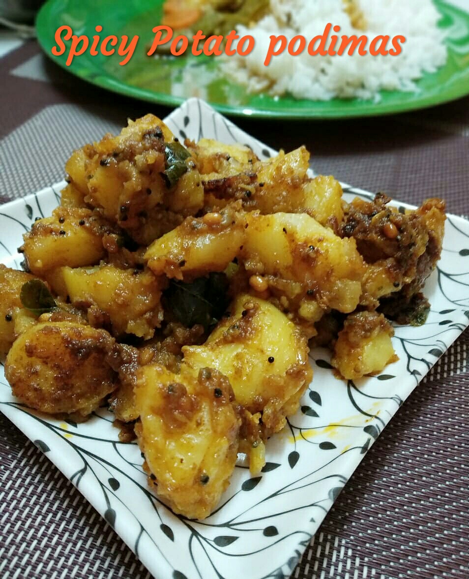 Spicy Potato podimas / urulaikilangu kara podimas