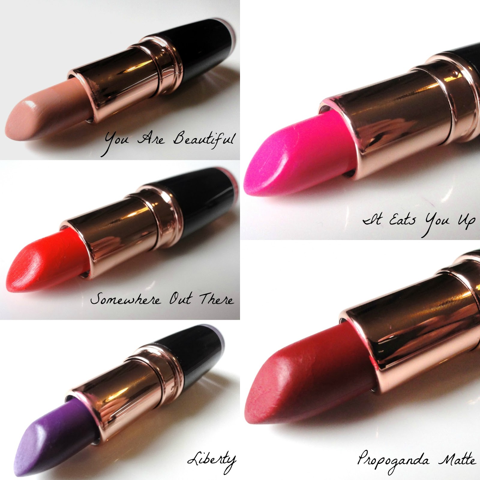 ♥ A British Sparkle ♥ Makeup Revolution Iconic Pro Lipsticks