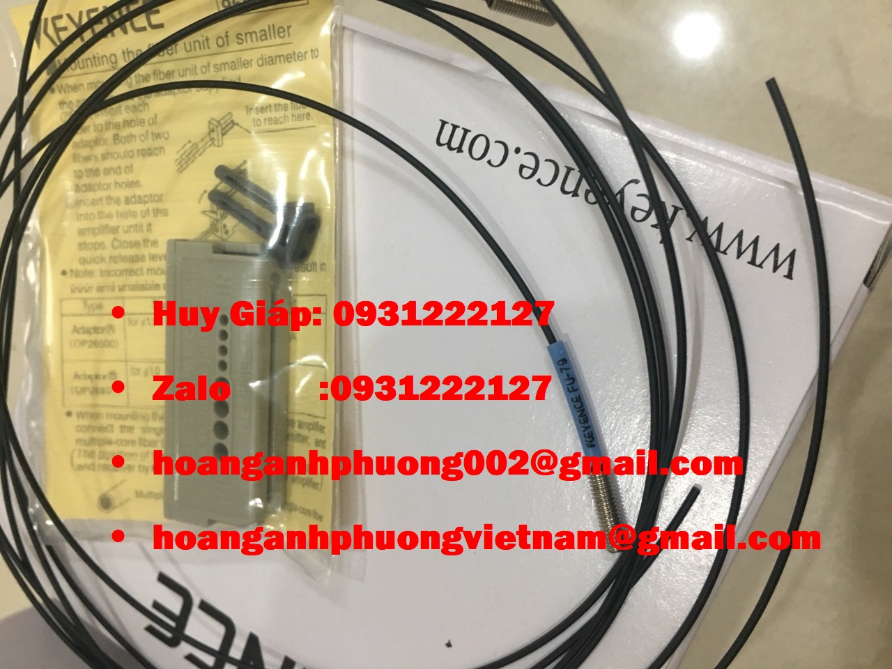 FU-65X Keyence cung cấp cảm biến trên toàn quốc ~ THỦY LỰC PG