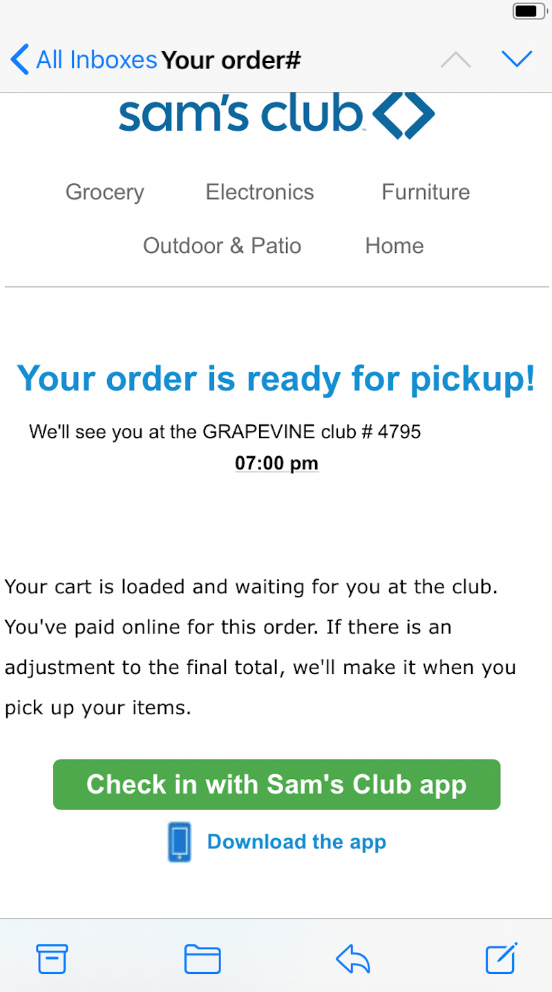 My Experience with Sam's Club Pickup + an Amazing Deal for New ...