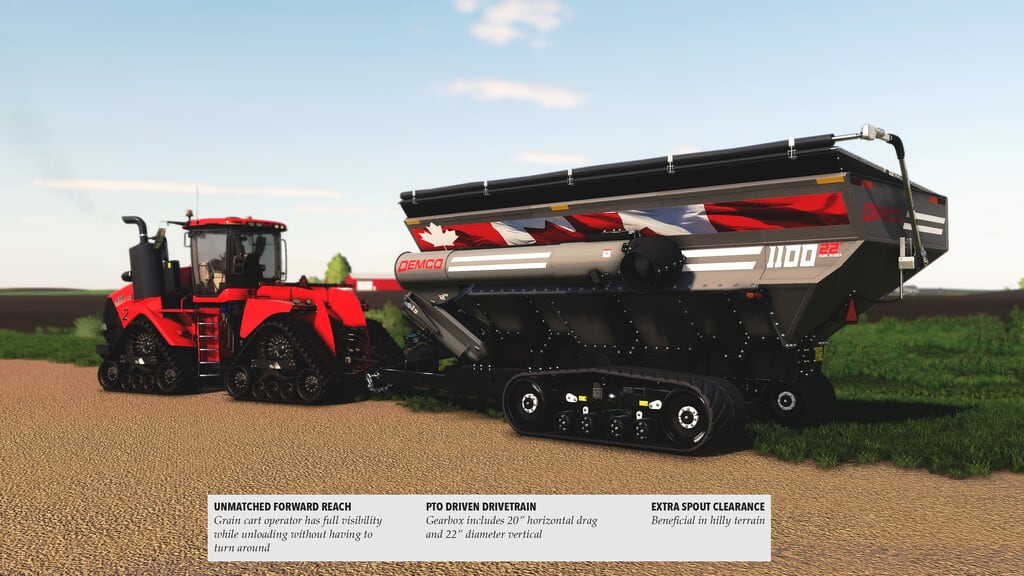 FS19 Demco 22 Series Grain Carts v1.0 - FS 19 & 22 USA Mods Collection