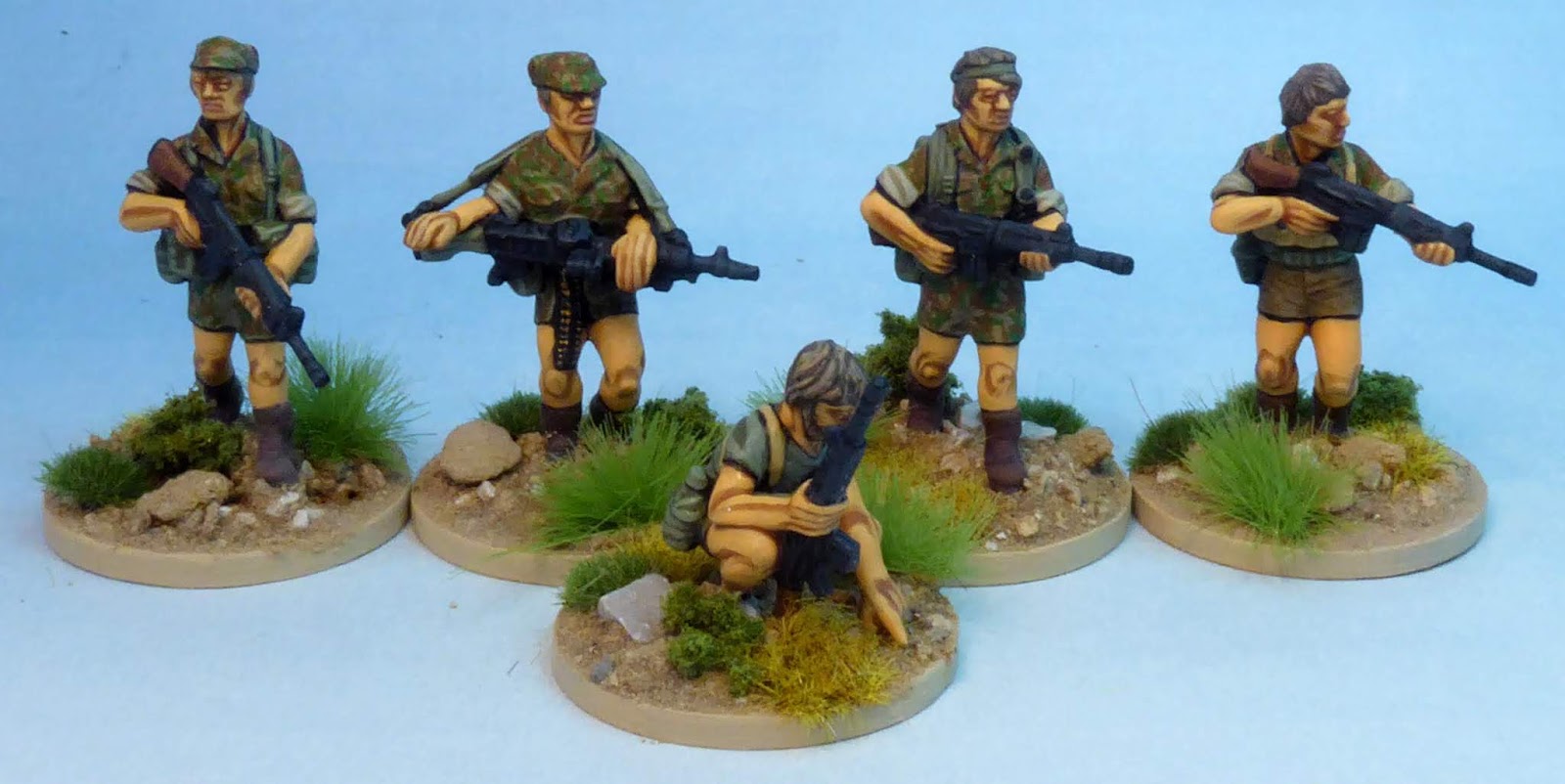 Over Open Sights: Eureka Miniatures 28mm Rhodesian Light Infantry