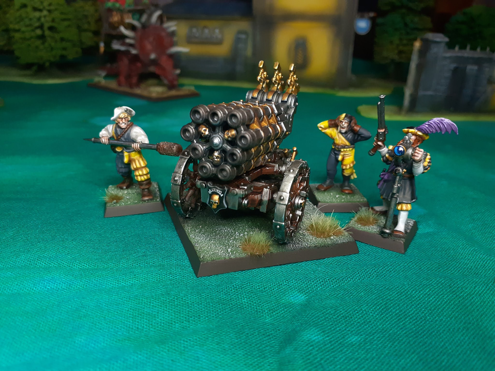 Tabletop Apocalypse: Warhammer - Empire Helblaster Volley Gun, Averland