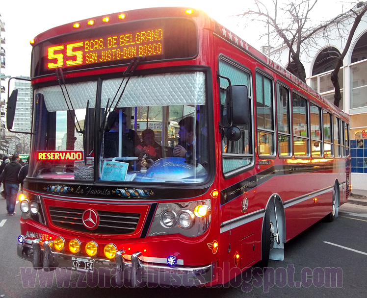 Colectibus - Zona de Buses: LINEA 55