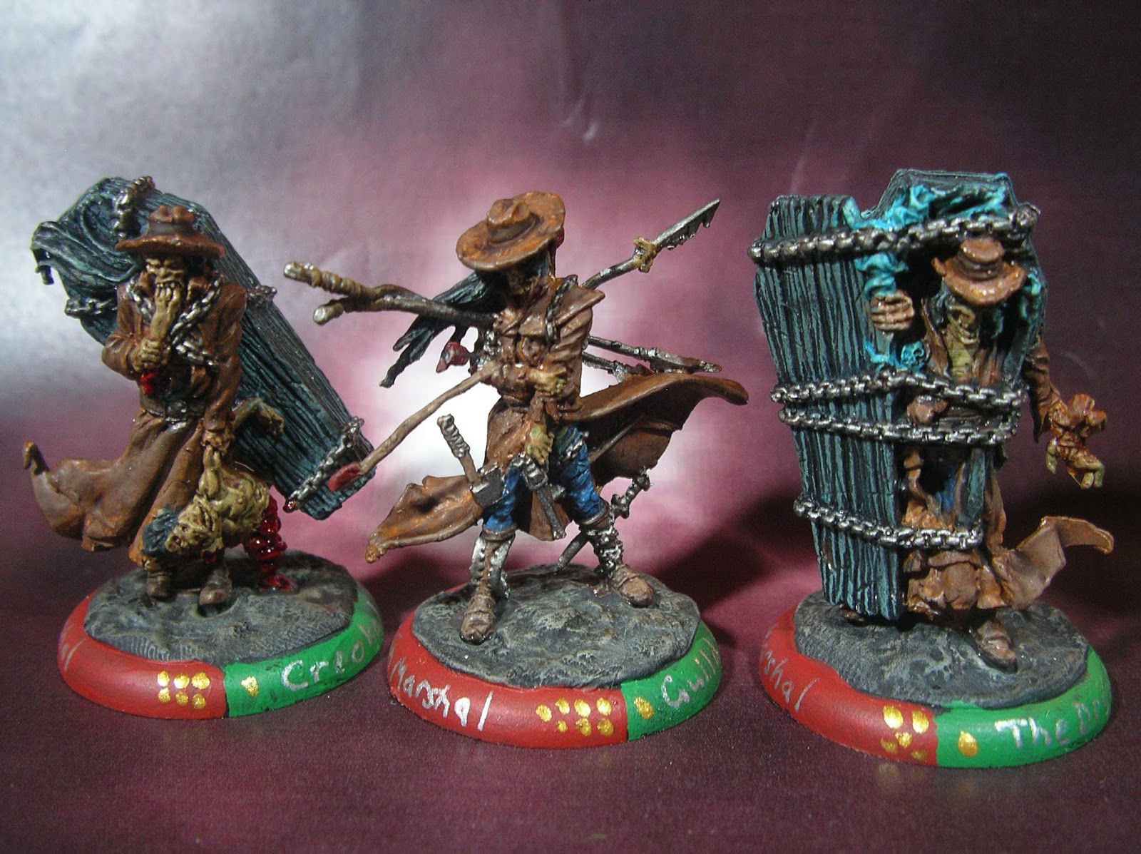 Table Top Trooper: Dead Justice - Guild Marshals and Alternative Versions