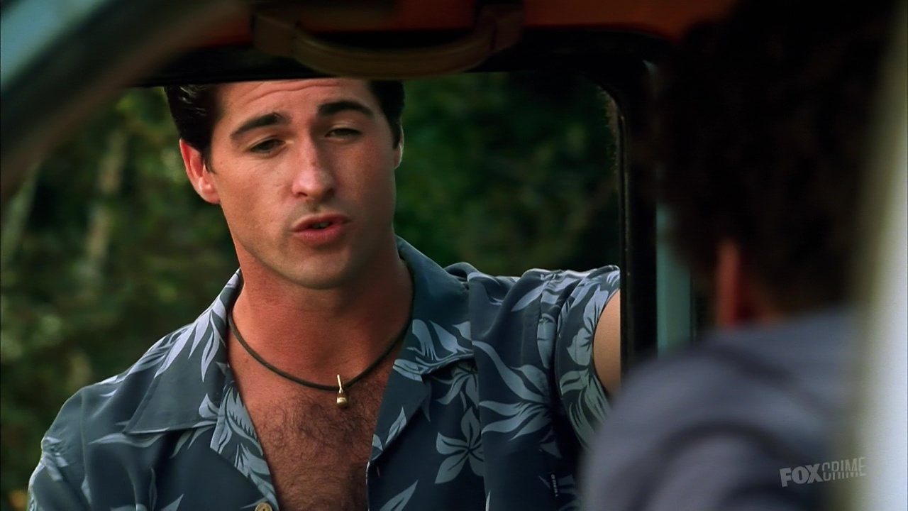 ausCAPS: Michael McLafferty shirtless in CSI 3-03 "Let The Seller Beware"