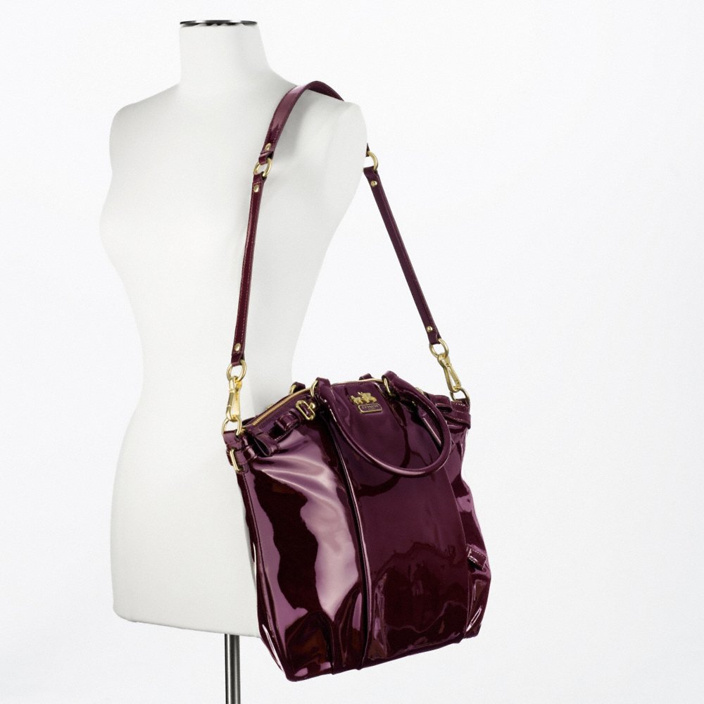 MyLilCoachStore: Coach Madison Patent Leather Lindsey 18627