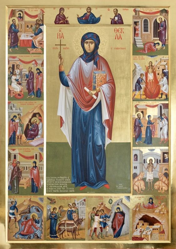 ORTHODOX CHRISTIANITY THEN AND NOW: Saint Thekla the Martyr Resource Page