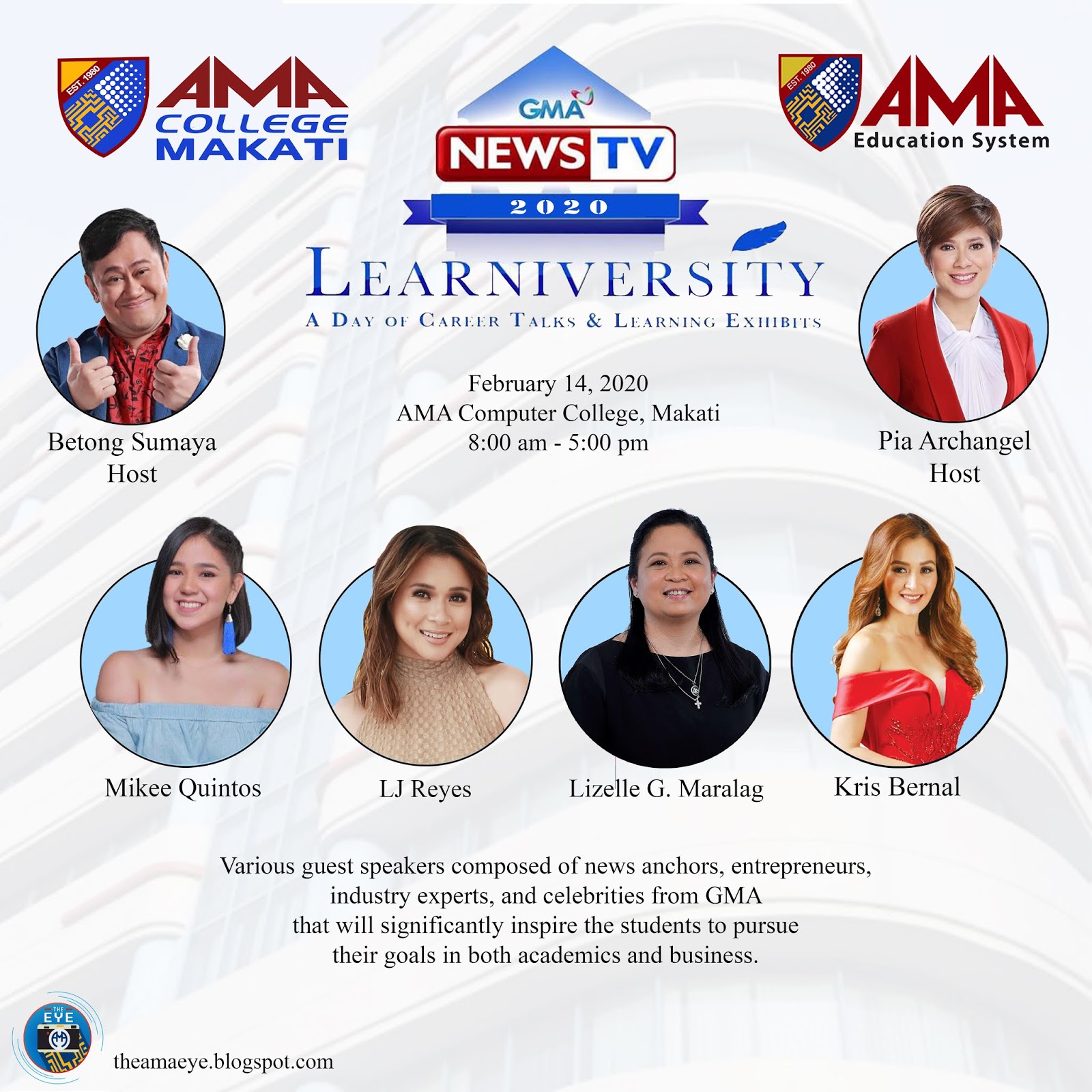 [NEWS] Learniversity; GMA News TV goes to AMA Makati