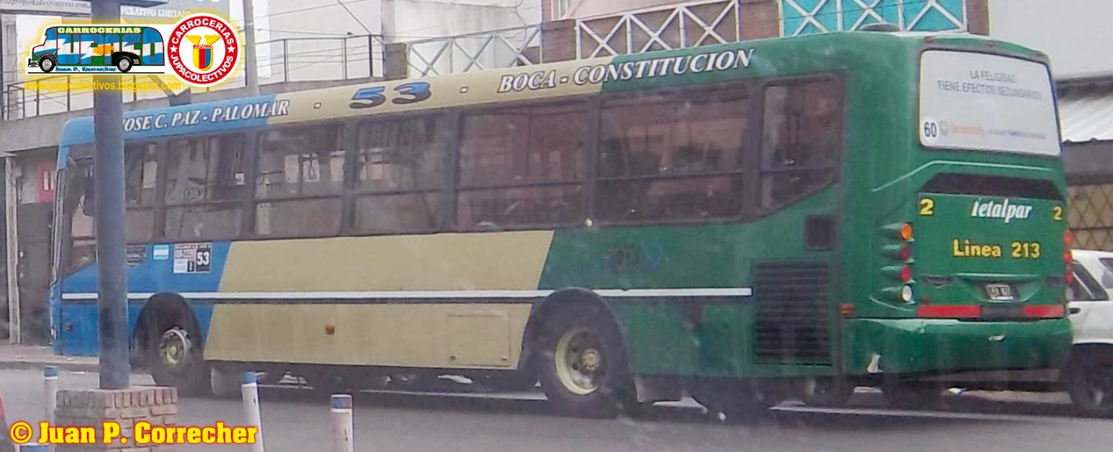 Fotos de colectivos: Linea 213 SAT - Linea 53 de Buenos Aires