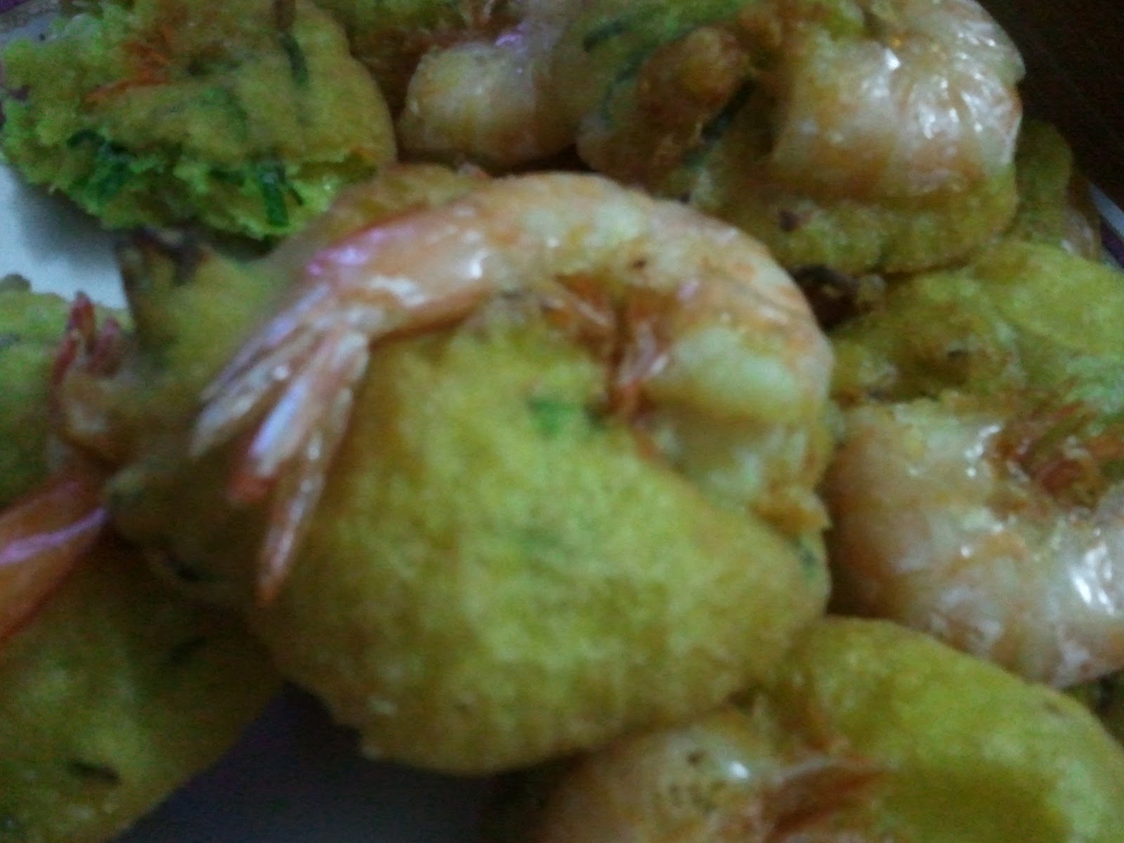 My New Cubicle: Cucur udang tembam resepi cik mat gebu
