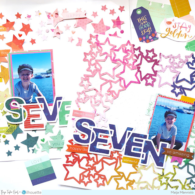 Seven Layout by Maija Männistö | Paige Taylor Evans