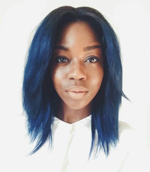 Color de pelo negro azulado - Tendencias 2016