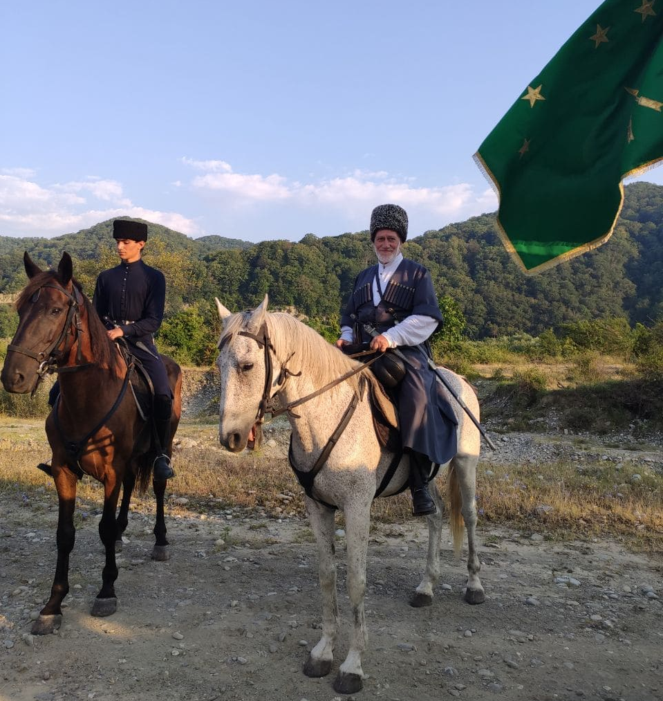 Circassian horsemen covered more than 150 kilometers in four days