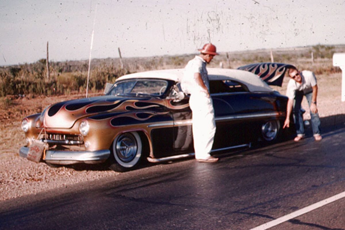 30 Vintage Photos of Stunning Custom Cars Painted by Larry Watson in ...