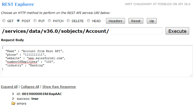 Amit Salesforce Salesforce Tutorial Learn Rest Api In Salesforce How To Learn Rest Api