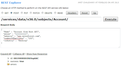 Amit Salesforce | Salesforce Tutorial: Learn Rest API in salesforce ...