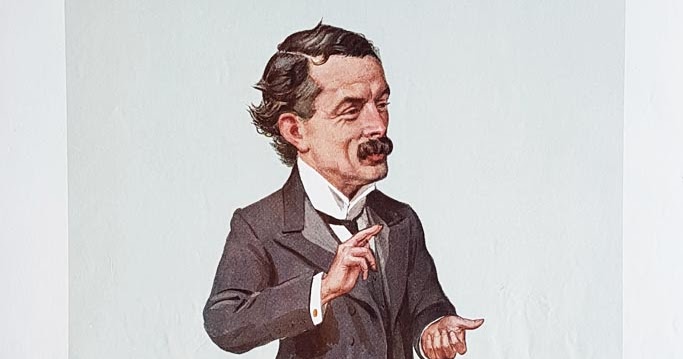 Antique Prints: David Lloyd George Caricature by Spy