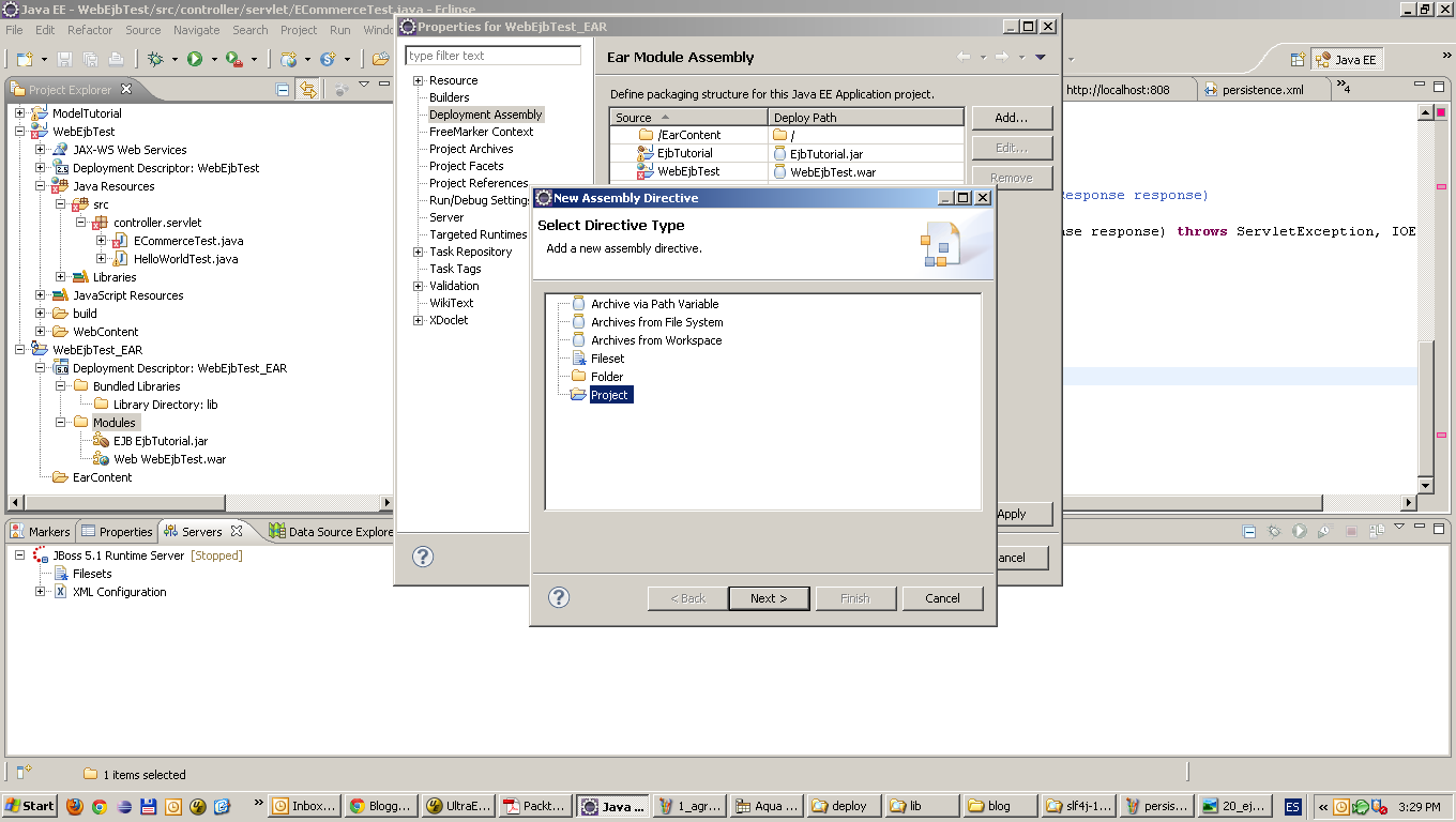 Java Frameworks & APIs: JPA - Configuración Eclipse + JBoss + EJB3 + JPA + Hibernate