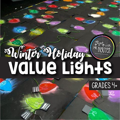 Colored Value Lights (4th & 5th) | Art with Mrs. Nguyen