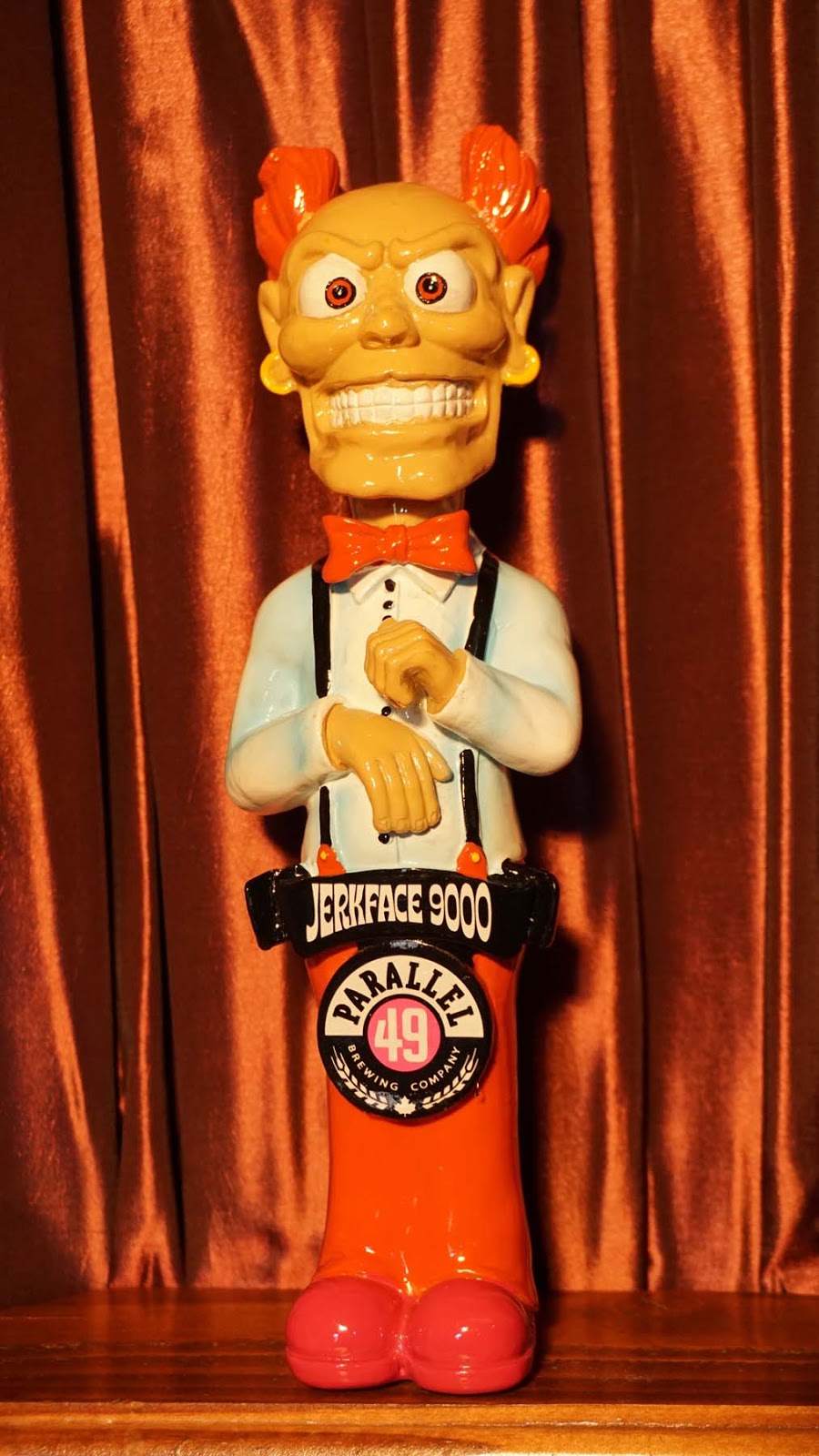 Tap Handle #703: Parallel 49 - Jerkface 9000