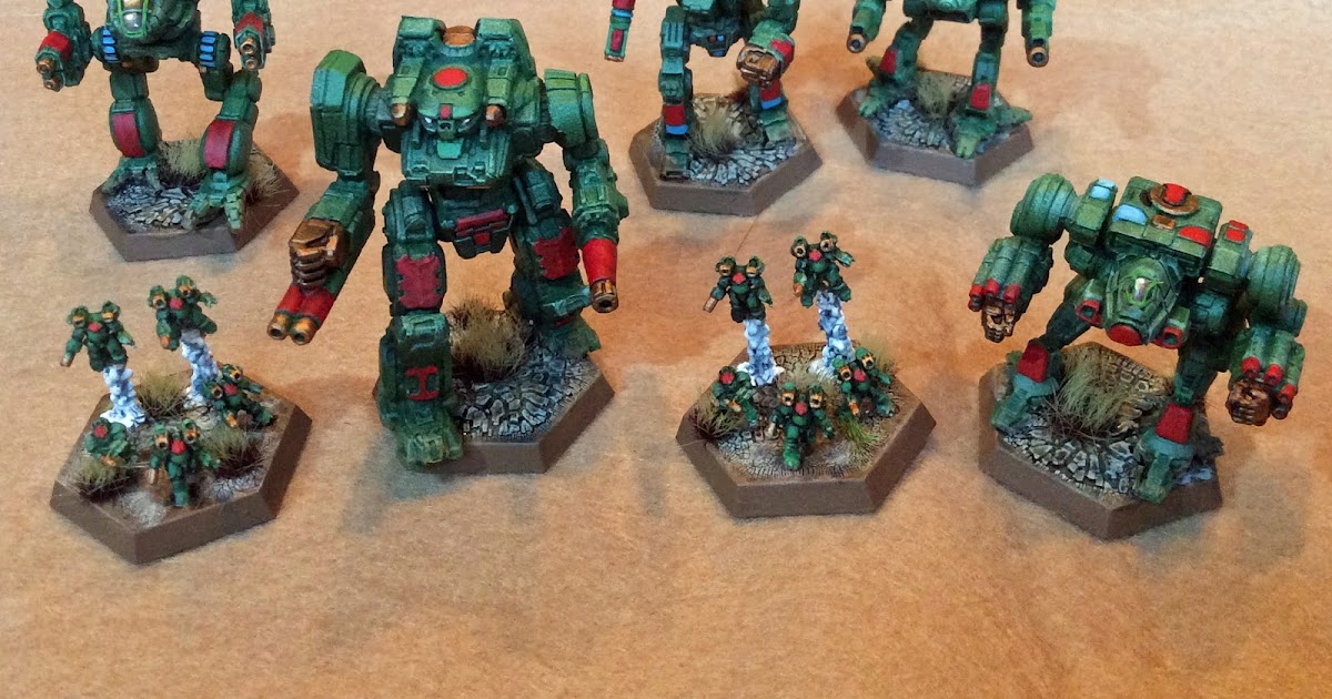 Mezmaron's Lair: BattleTech: Clan Invasion Box Set - Painted