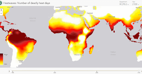 Maps Mania: Mapping Death from Global Warming