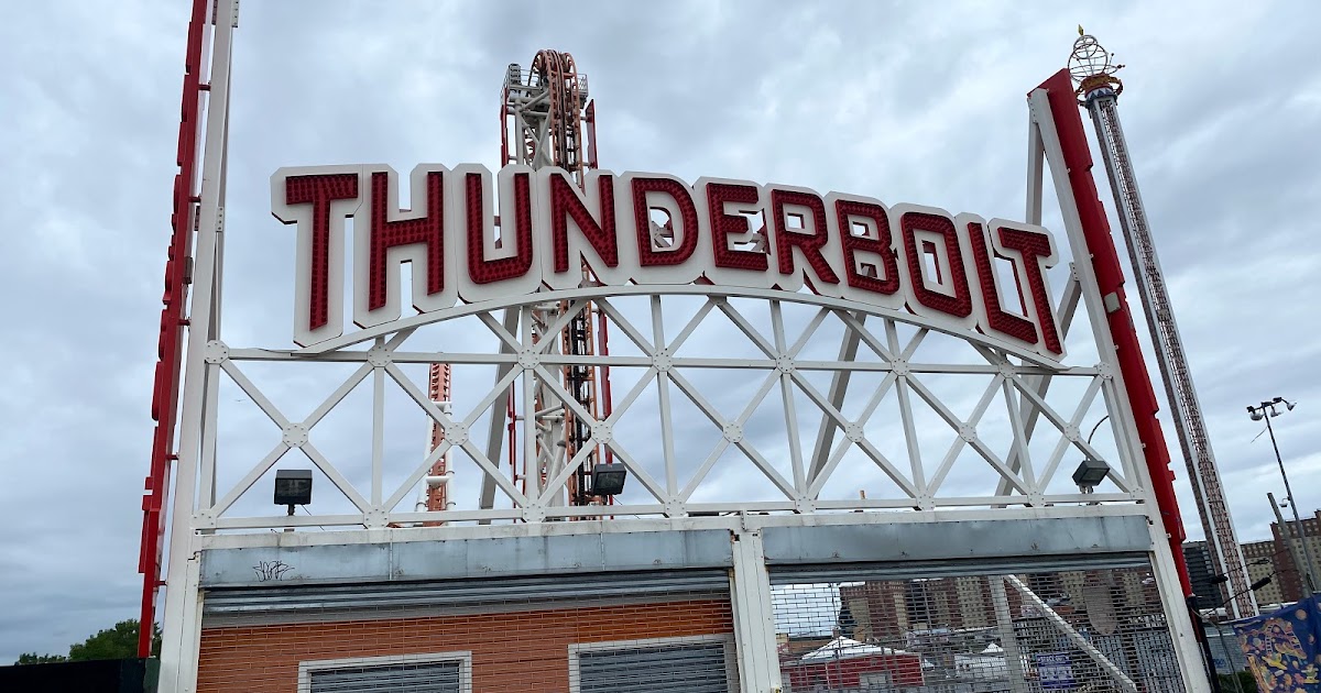 Thunderbolt Roller Coaster Luna Park Coney Island Guide