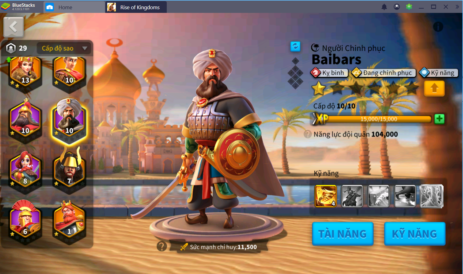 hướng dẫn ROK newbie: Bài 2: Làm sao để mạnh? Tướng. How to train your ...