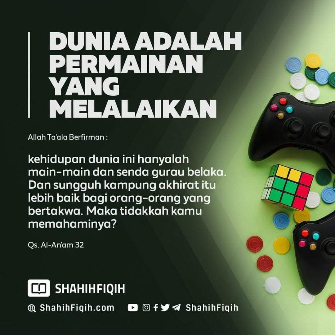 BLOG PENDIDIKAN ISLAM USTAZAH JUWAIRIAH MUDA: DUNIA PERMAINAN YANG ...