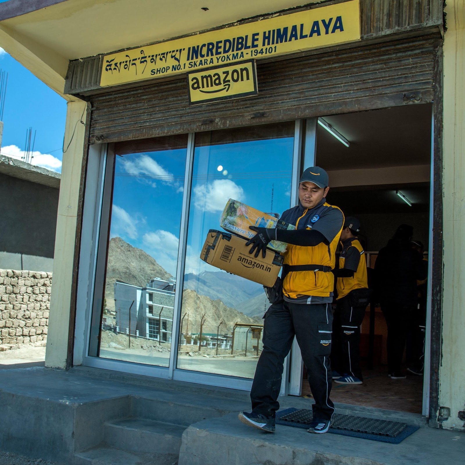 Arjunpuri in Qatar: Delivering Amazon packages to the top of the world