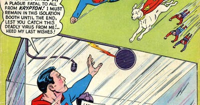 Dave's Comic Heroes Blog: Superman Gets Sick: The Last Days Of Superman